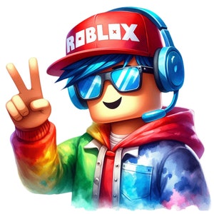 Roblox Png. Original Images! Set of High Resolution Images. Instant ...