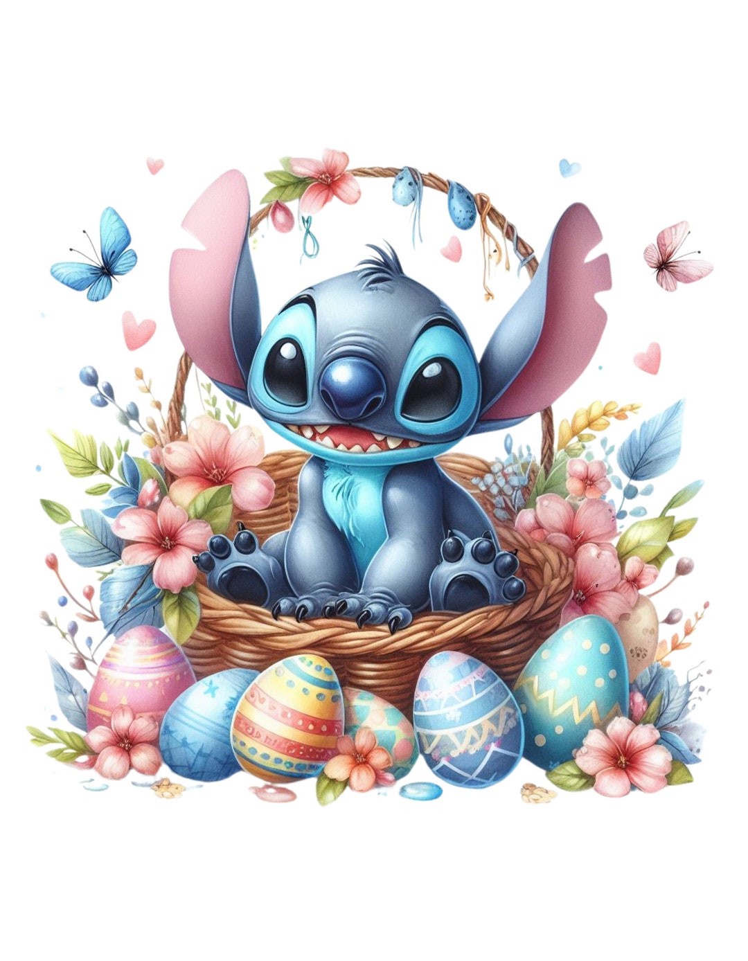 Stich Easter Png. Stitch Png. Set of 10 Adorable Stitch .instant ...