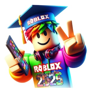 Roblox Png. Roblox Graduation. Original Images. Set of 10 High ...