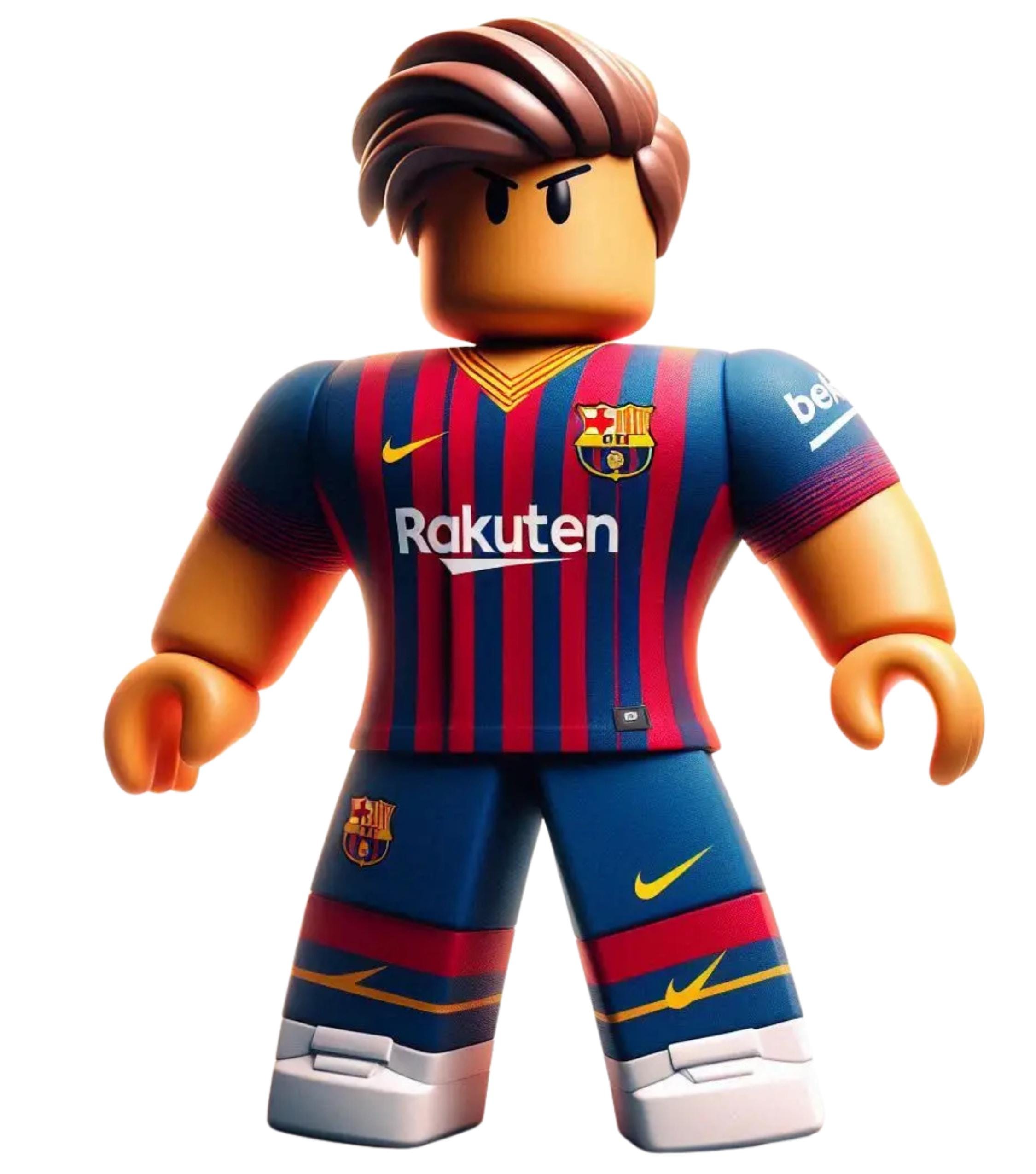 Barcelona Soccer Roblox. Roblox Football Png. Original Images! Set of 7 ...