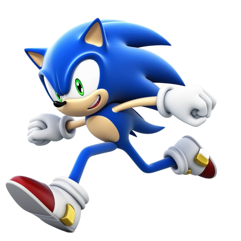 Sonic Png Super Sonic Clip Art Etsy