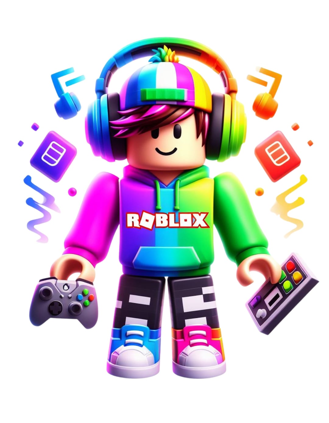 Roblox Png. Set of High Resolution Images. Instant Digital Download ...