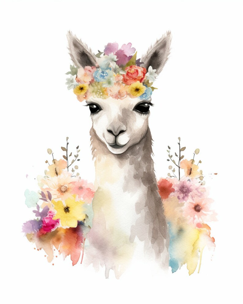 Baby Cria Clipart, 20 Non-transparent JPG Images , Watercolor Clipart ...