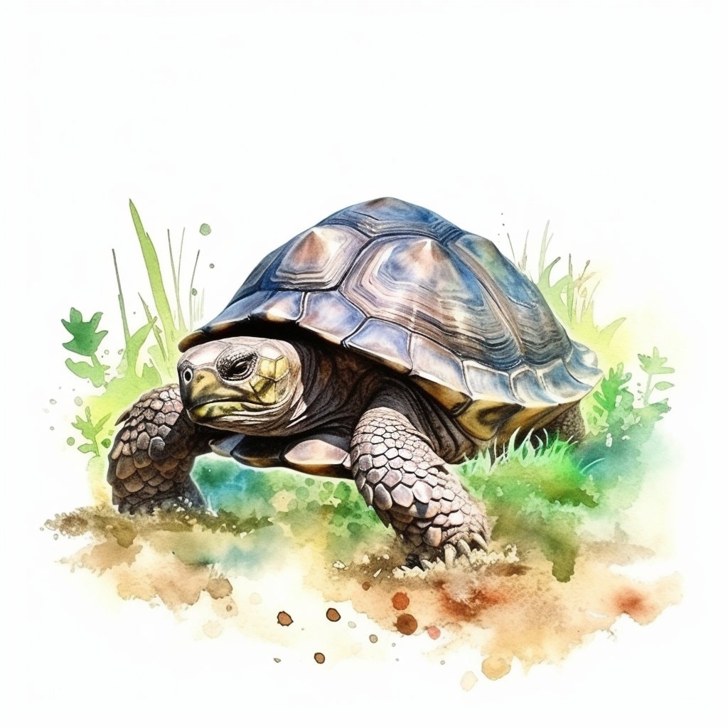 Tortoise Clipart Watercolor Clipart Jpgs Set of 12 Digital - Etsy