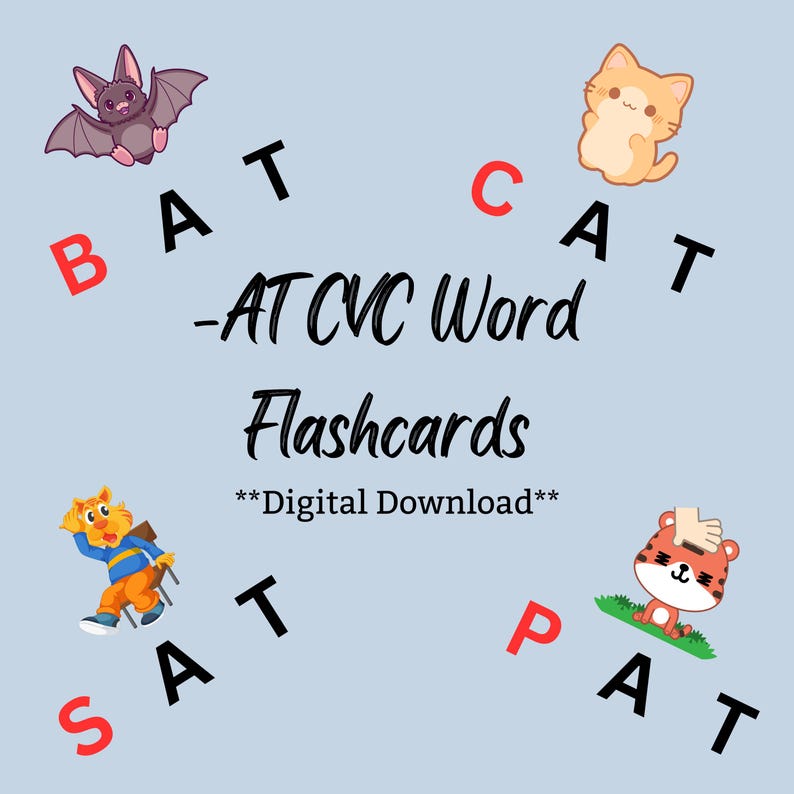 CVC Phonics, Homeschool Printables, Letter Sound Cards, Reading ...
