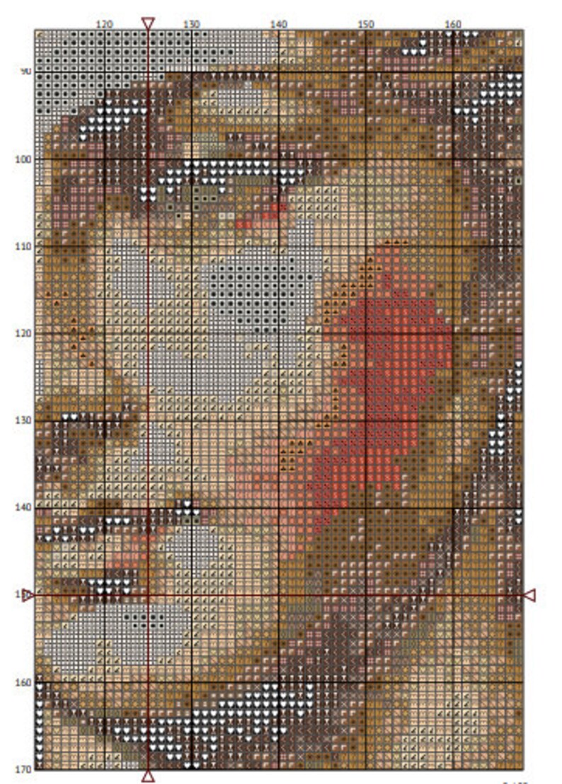 Aphrodite Cross Stitch Pattern Ancient Greek Goddess Pattern - Etsy