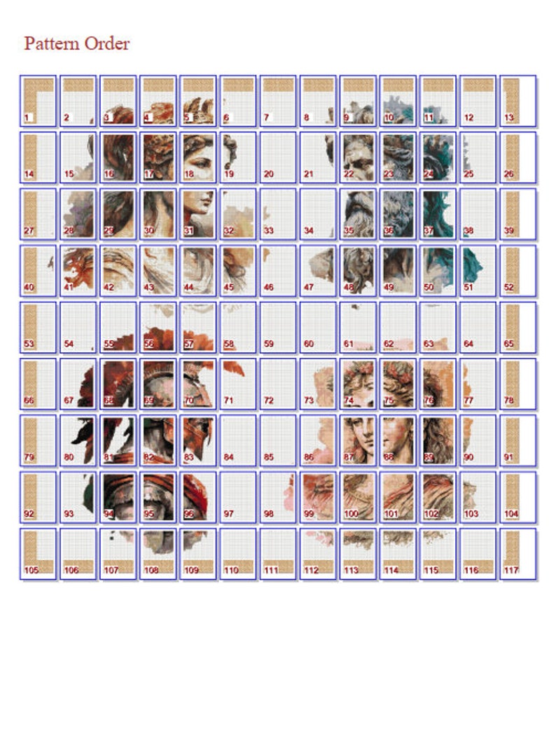Ancient Gods Cross Stitch Pattern Ancient Greek Goddess - Etsy