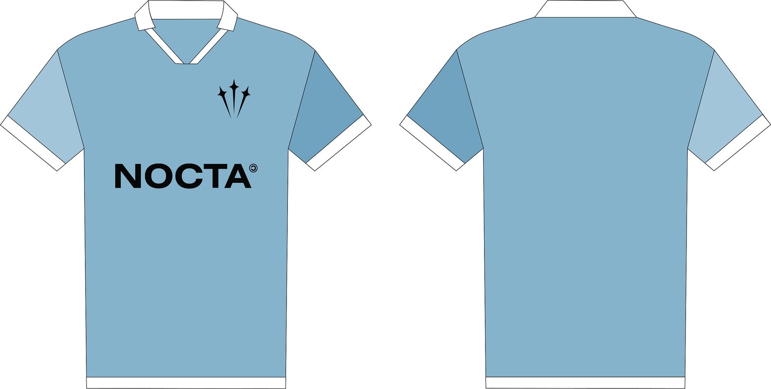 Sports Jersey Soccer Football Jersey With Collar Technical Drawing ...