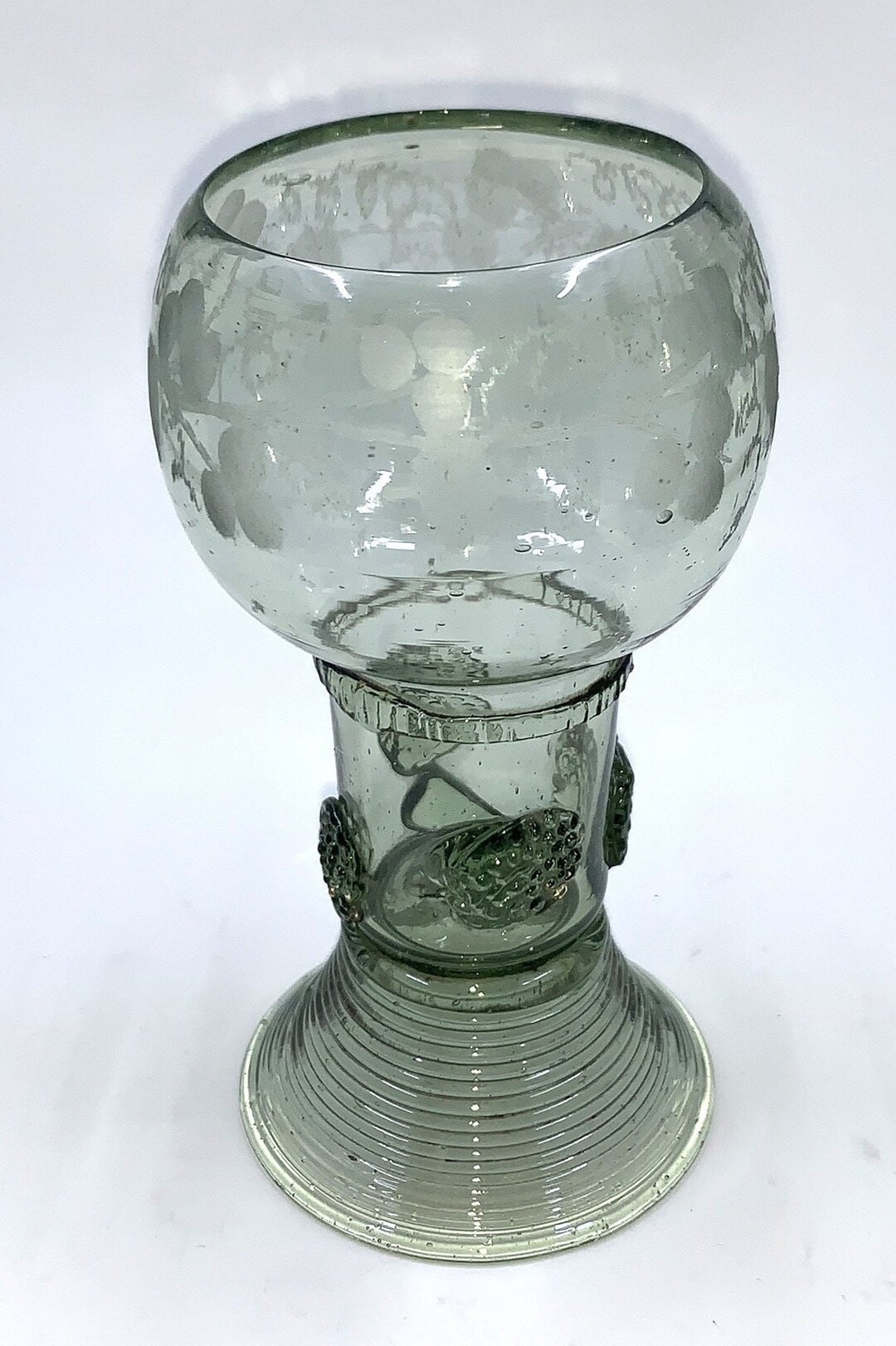 Antique 17th C Roemer or Rummer Wine Glass Goblet - Etsy