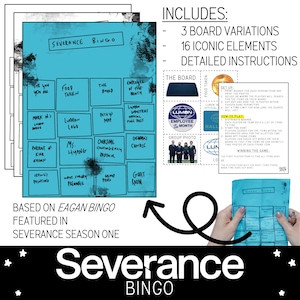 Appletv+ Severance Theme Party Pack - Printable Party Decor - Eagan ...