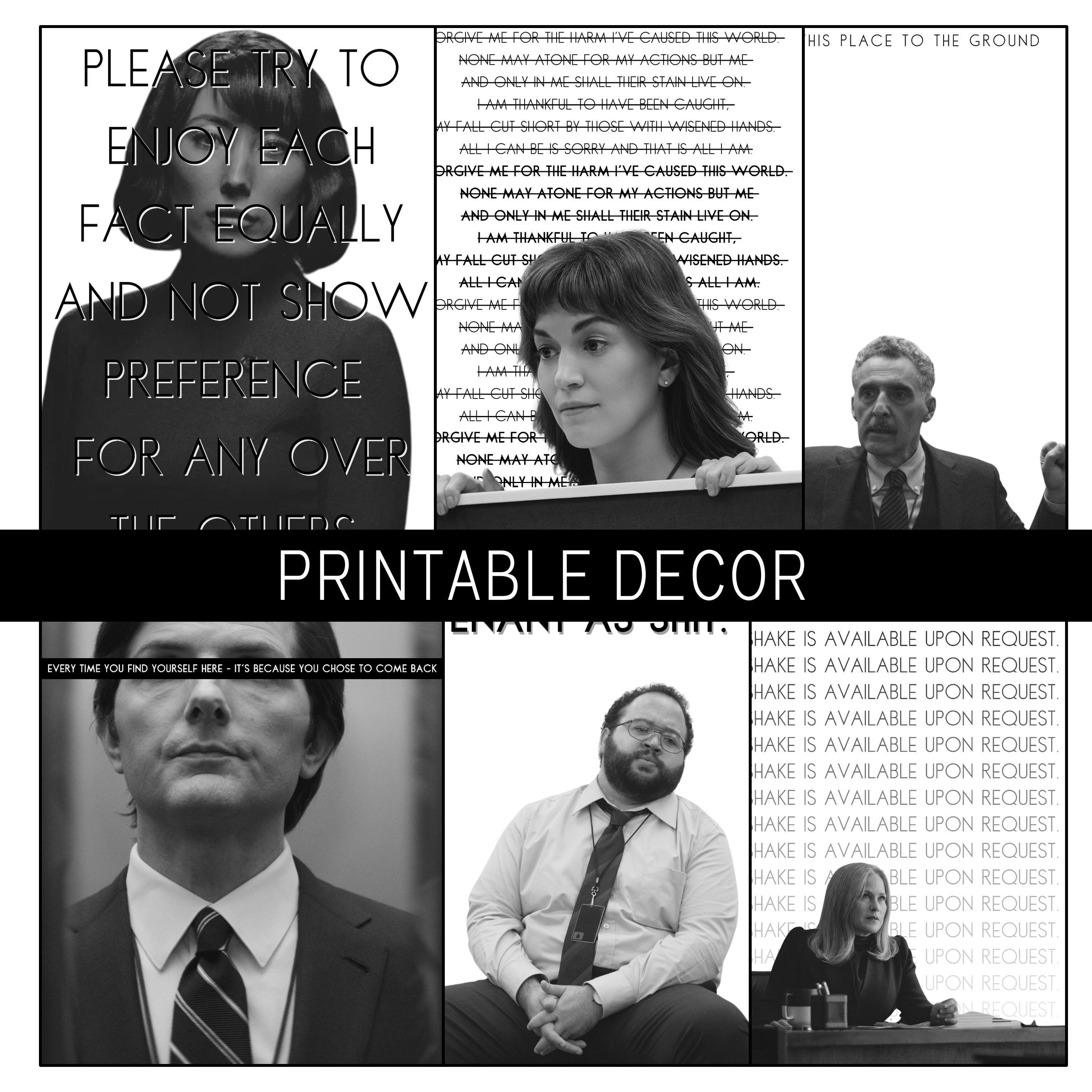 Appletv+ Severance Theme Party Pack - Printable Party Decor - Eagan ...