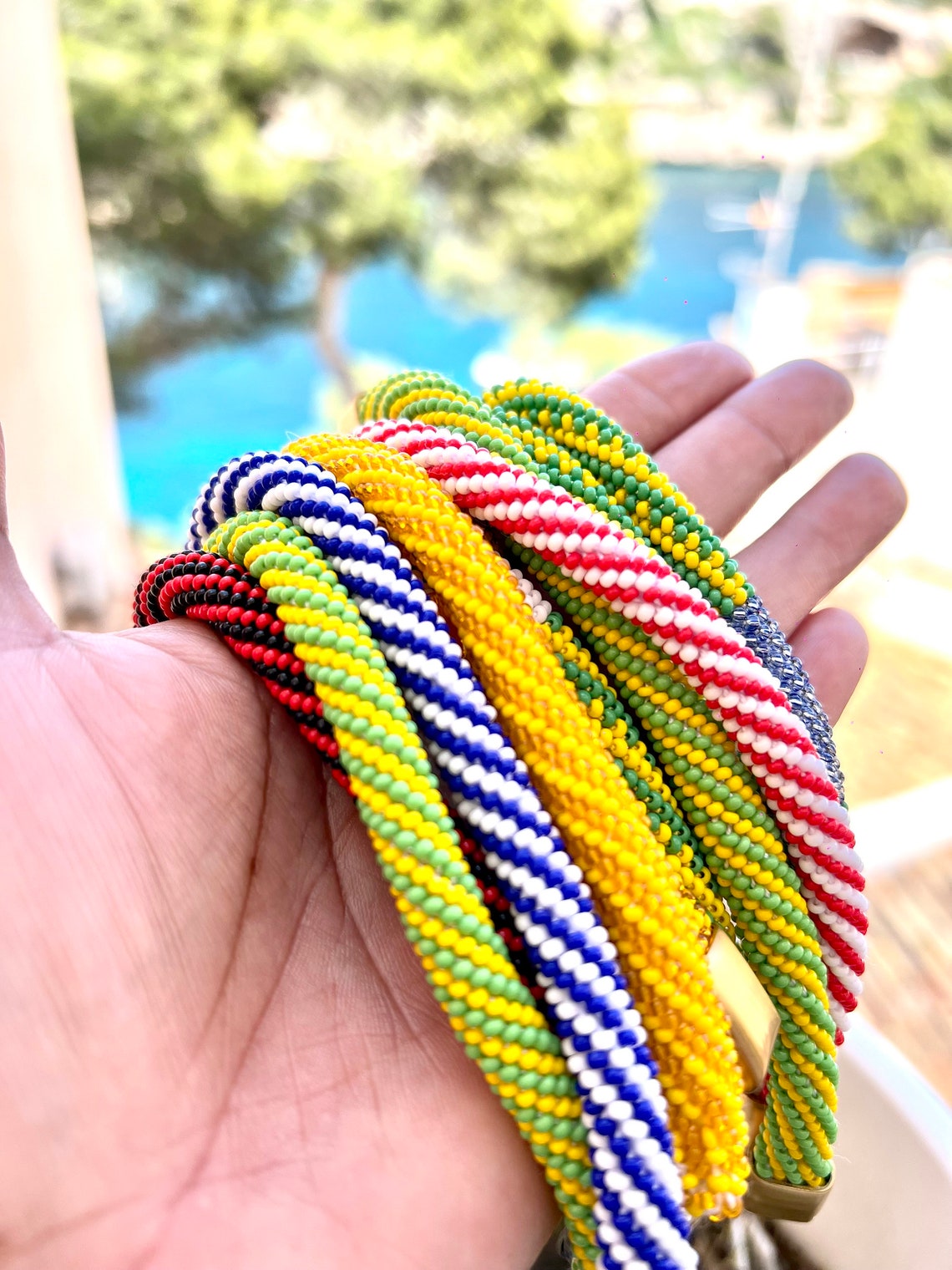 Necklace Set Ilde De Orula or the Color of Your Orishas or Favorite ...