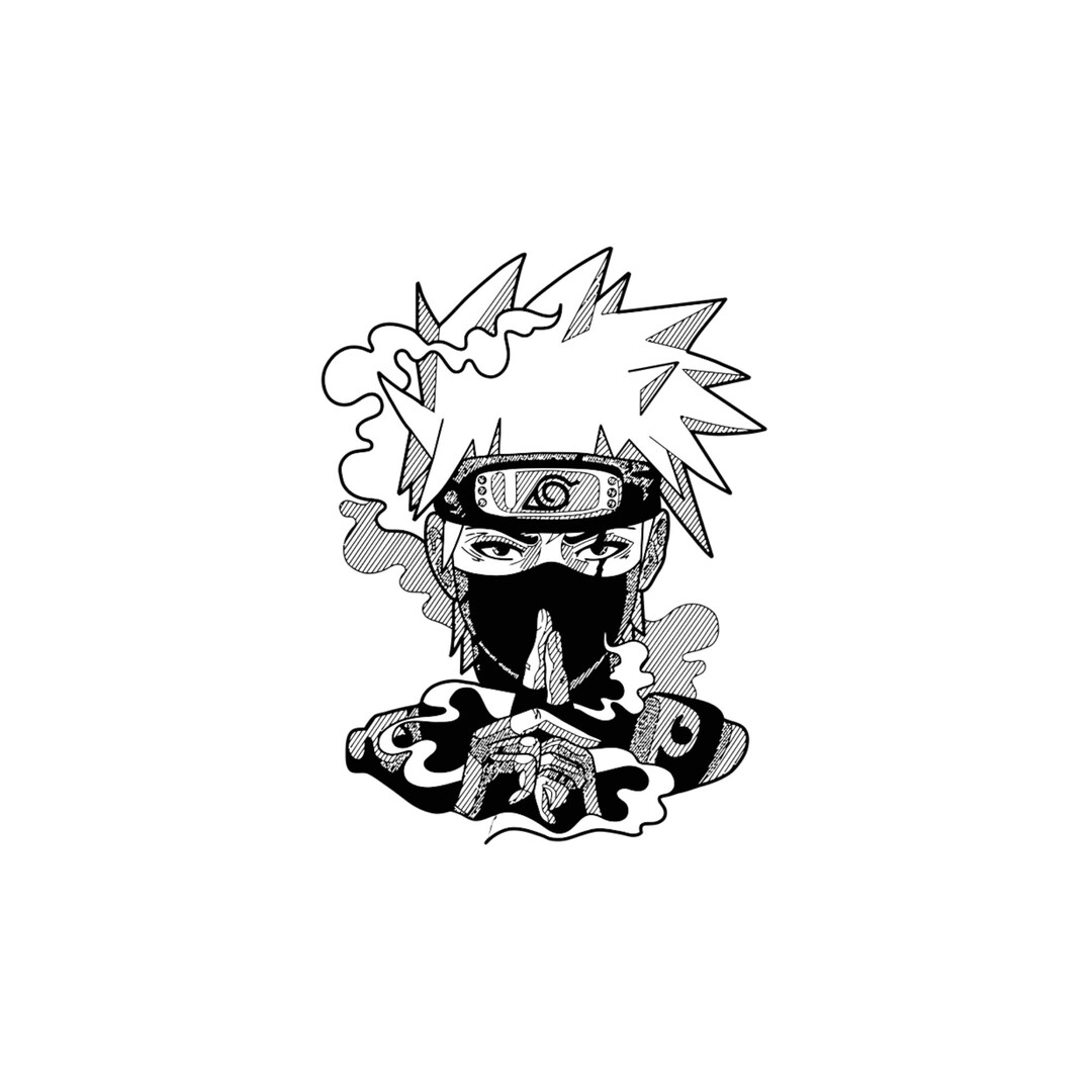 Anime Svg Hatake Kakashi From Naruto Vector Svg Digital - Etsy