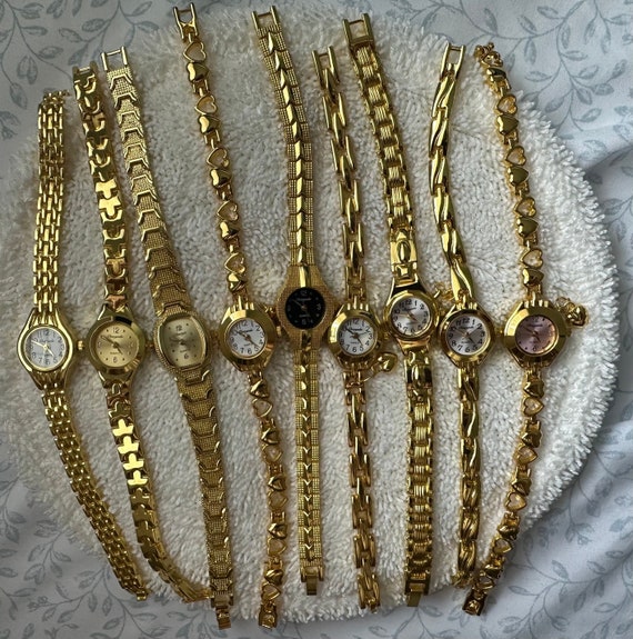 2000s Y2K Vintage Gold Metallic Leather Suit Gold Lea… - Gem