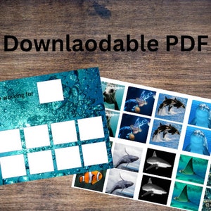 Printable Ocean Token Boards - Etsy