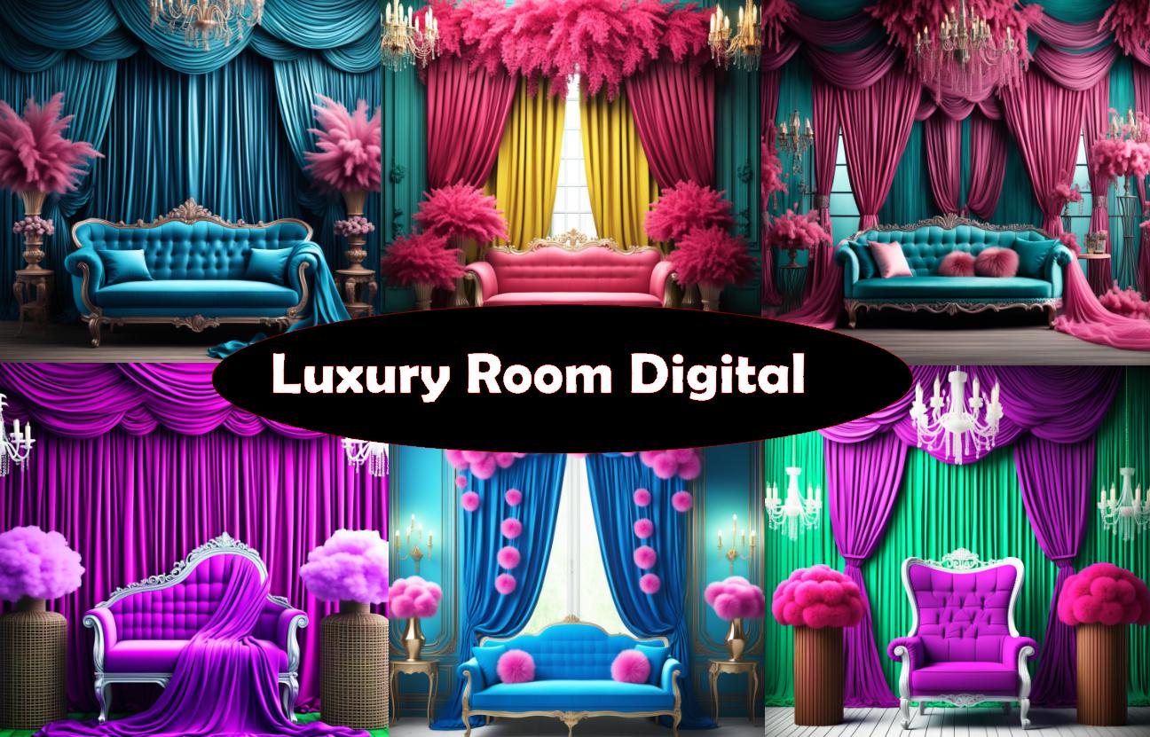Luxury Room Digital Backdrops Overlays Studio Backdrop Overlays Fine ...