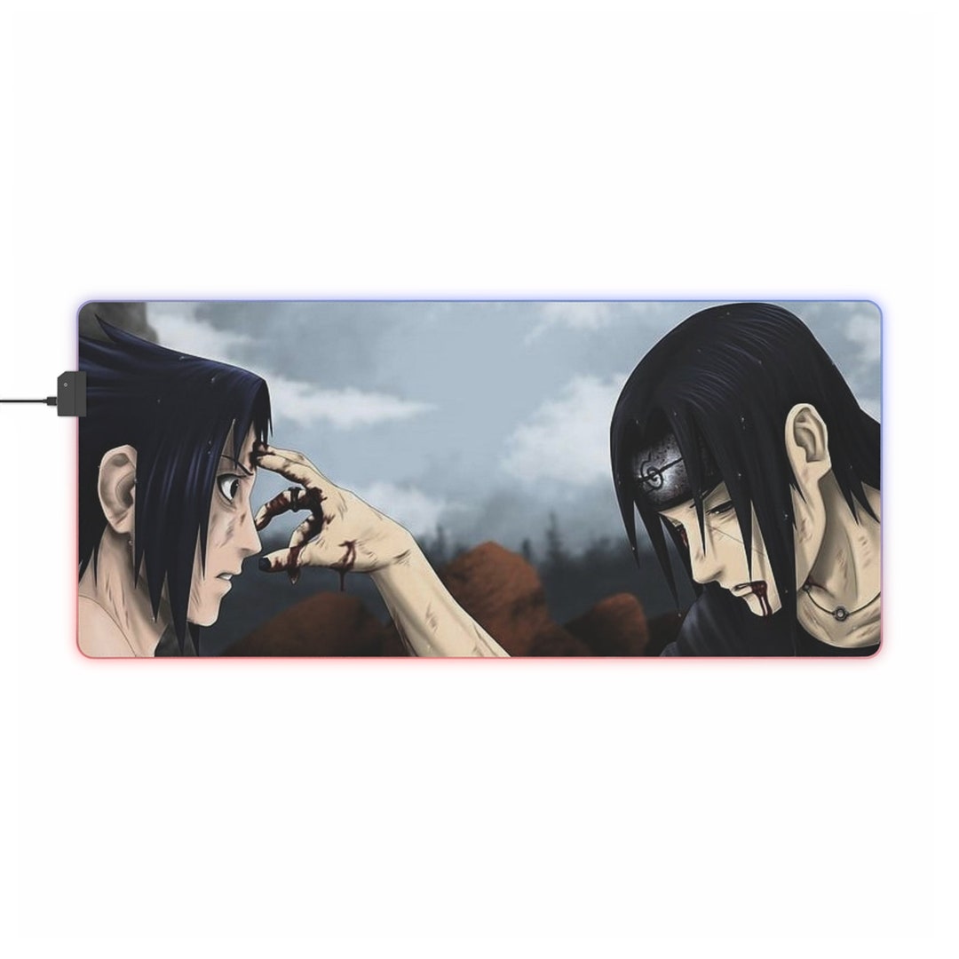Sasuke Itachi LED Gaming Mouse Pad - Etsy