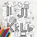 Printable Alphabet Colouring Pages Digital Download 26 Pages, Colouring ...