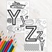 Printable Alphabet Colouring Pages Digital Download 26 Pages, Colouring ...