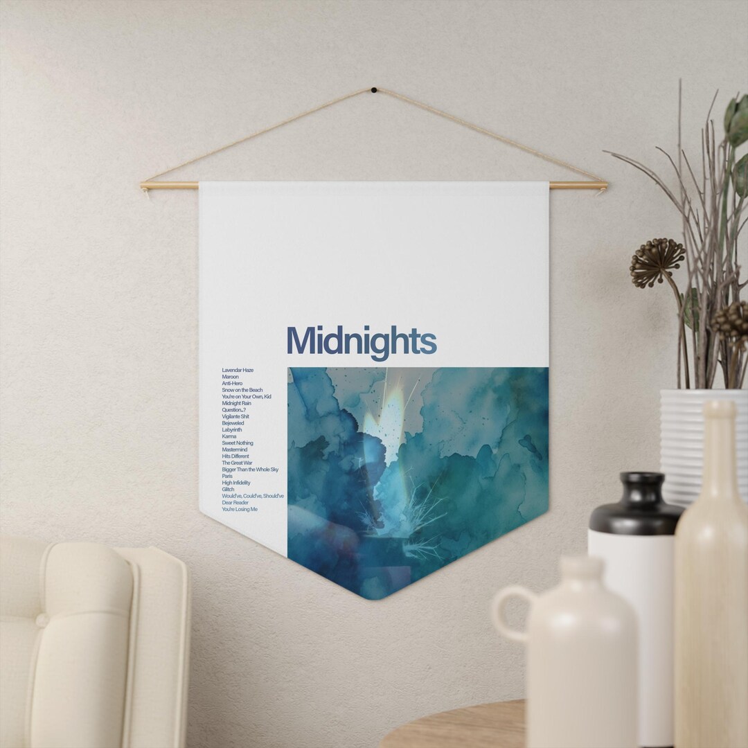 Taylor Swift Midnights Pennant - Etsy