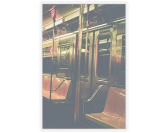 NYC Subway Vinyl Sticker - Etsy