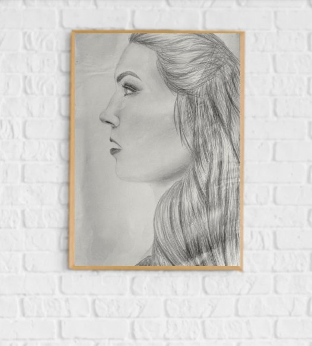 Elizabeth - Drawing - Etsy