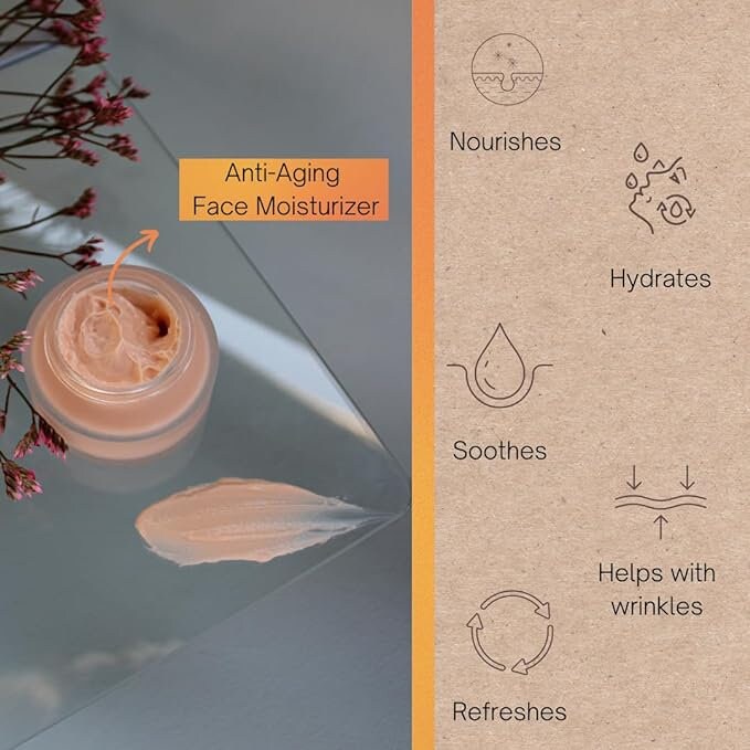 Anti Aging Handmade Face Cream With Melon Peptide Complex Brightening ...