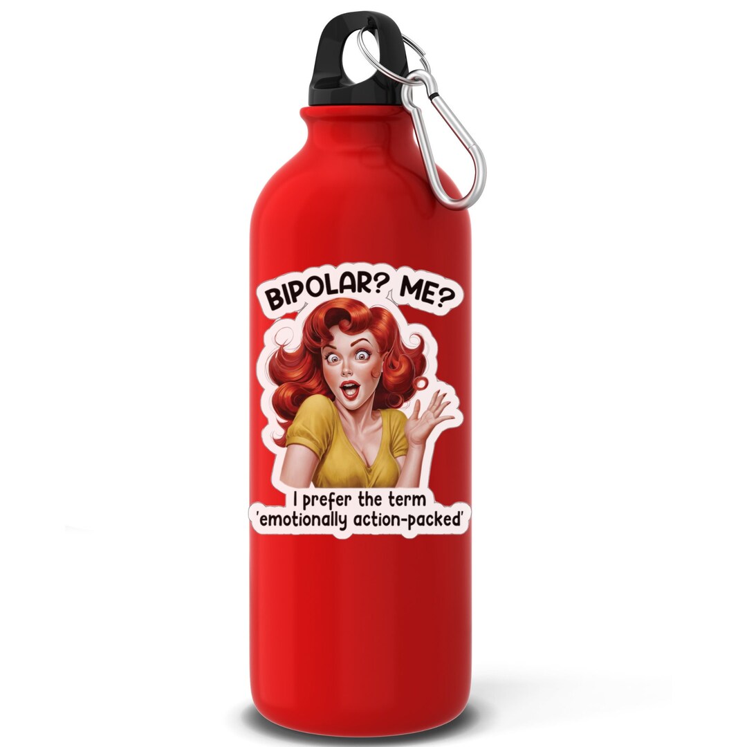 Bipolar Disorder Sticker Funny Mental Health Gift for Her, Funny ...