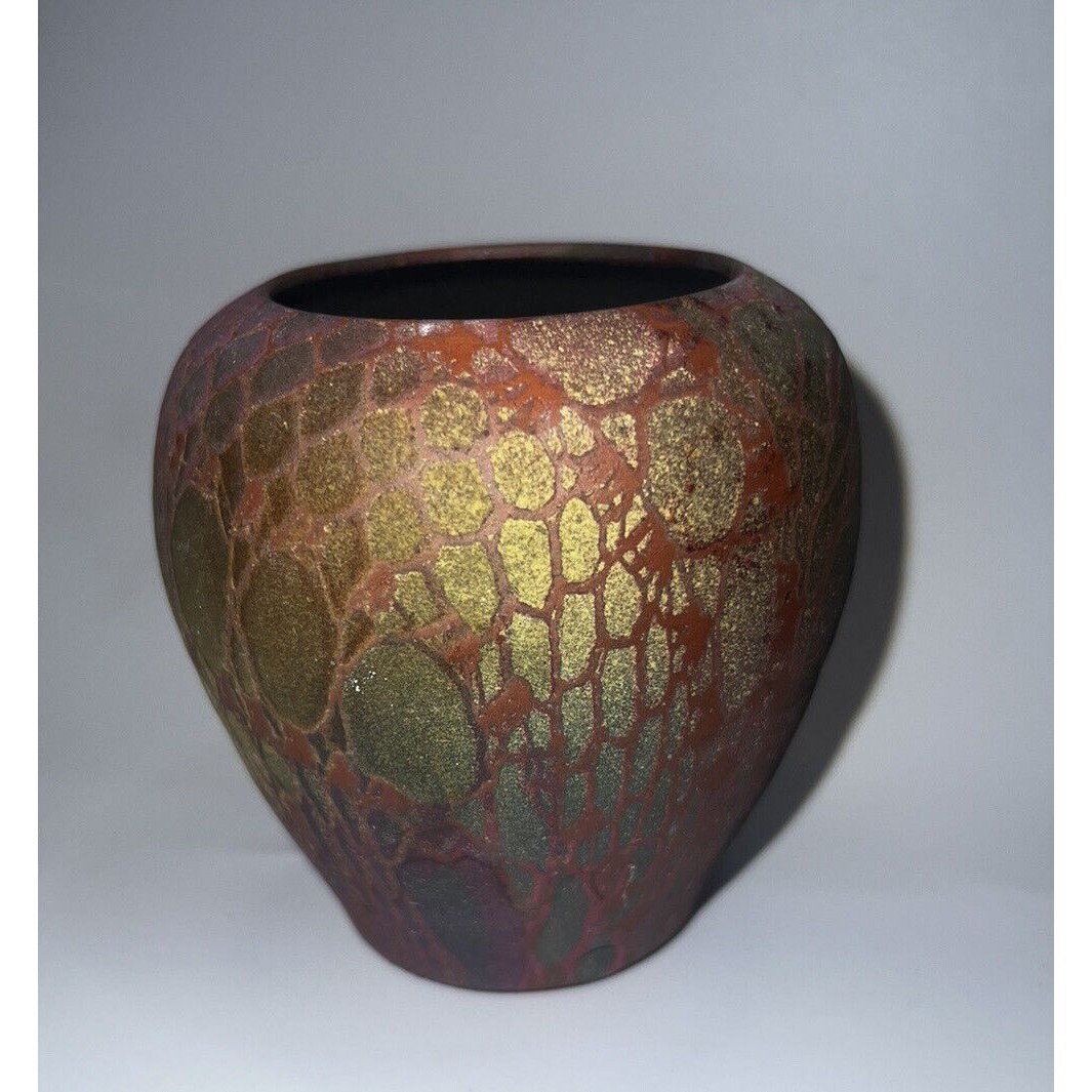 Sarah Frederick Hand Crafted Studio Art Pottery Vase 4 In, Signature ...