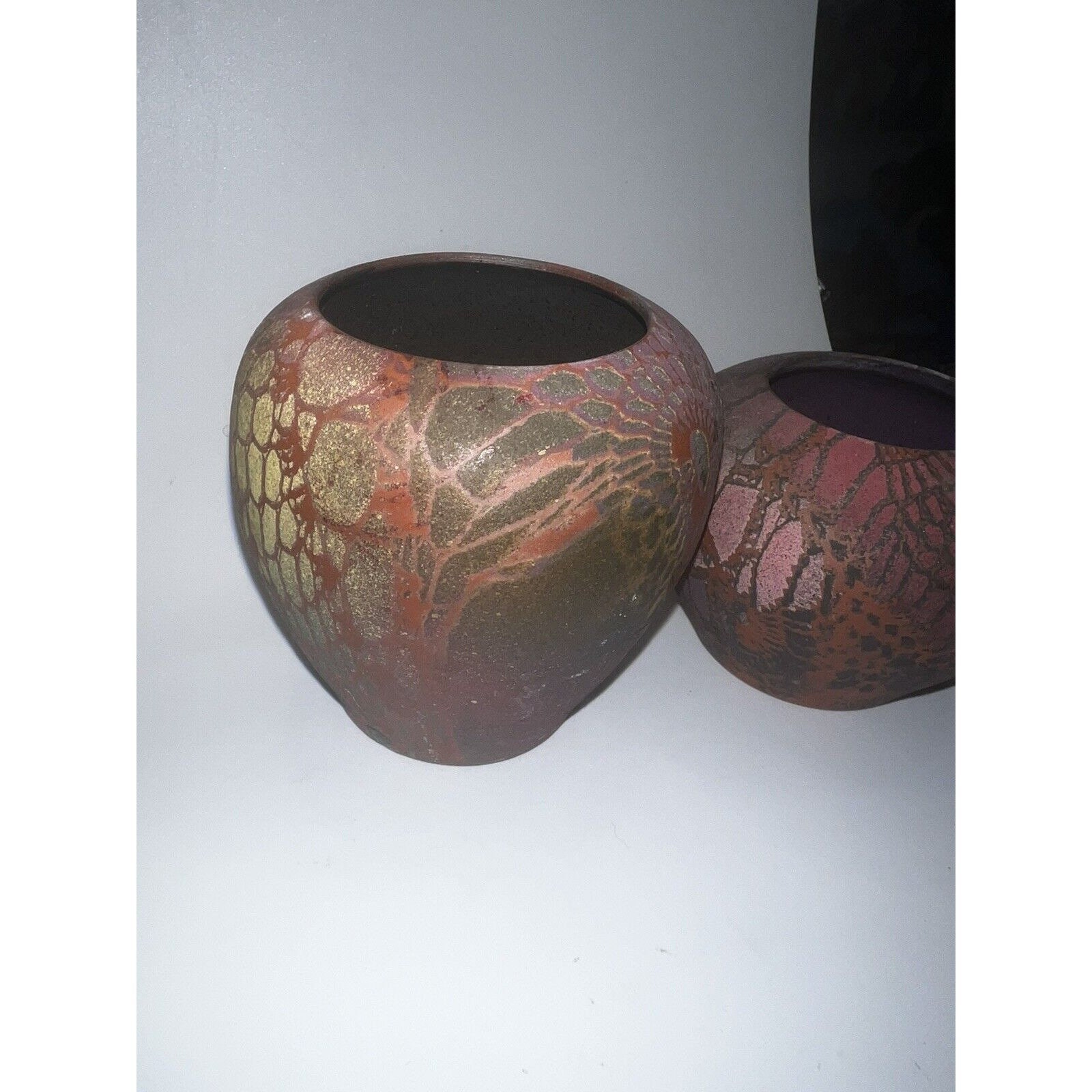 Sarah Frederick Hand Crafted Studio Art Pottery Vase 4 In, Signature ...