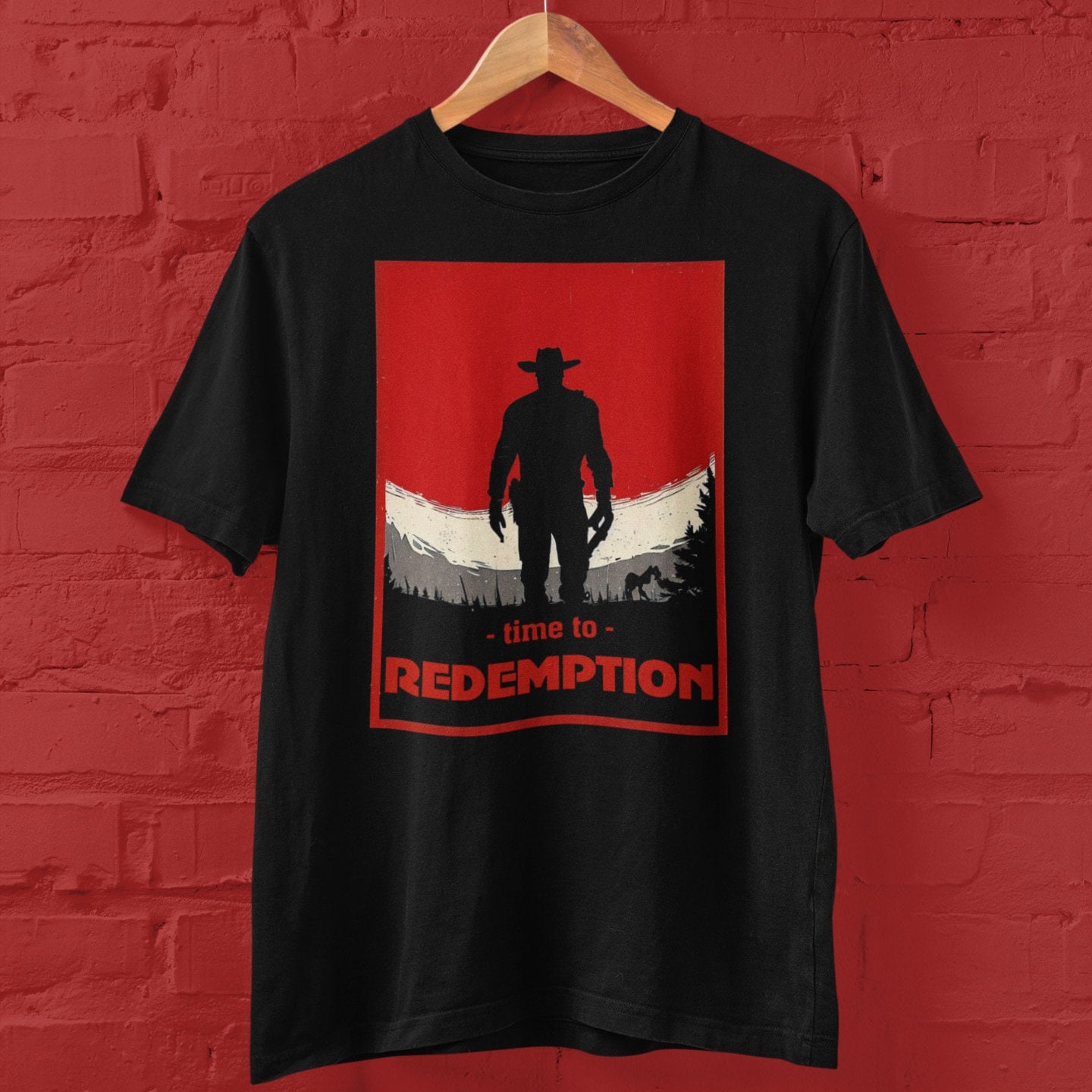 Red Dead Redemption Shirt RDR2 Arthur Morgan Vintage T Shirt - Etsy