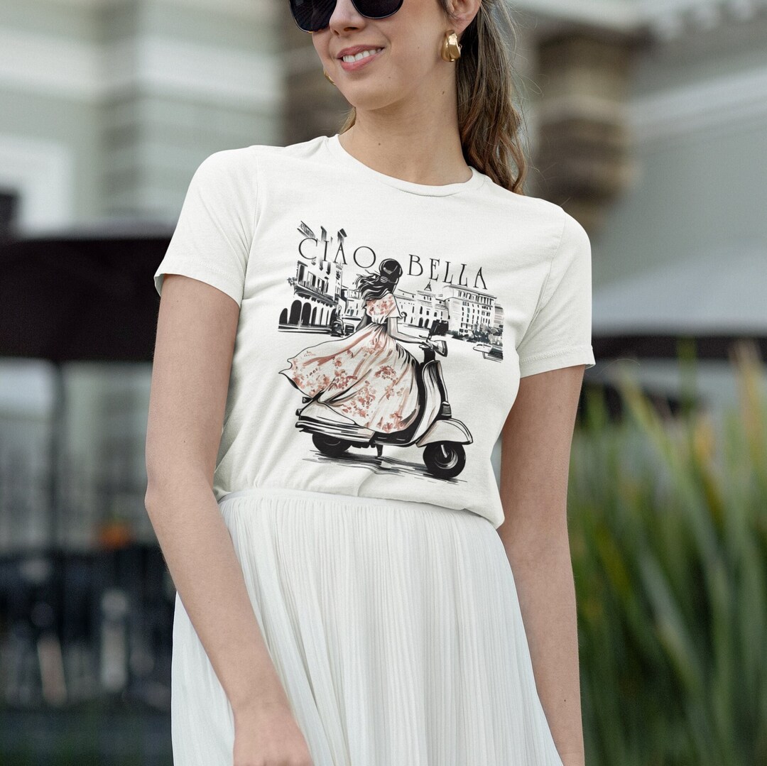 Ciao Bella Shirt Ciao T Shirts Italy Shirt Italian T-shirt Italy Gift ...