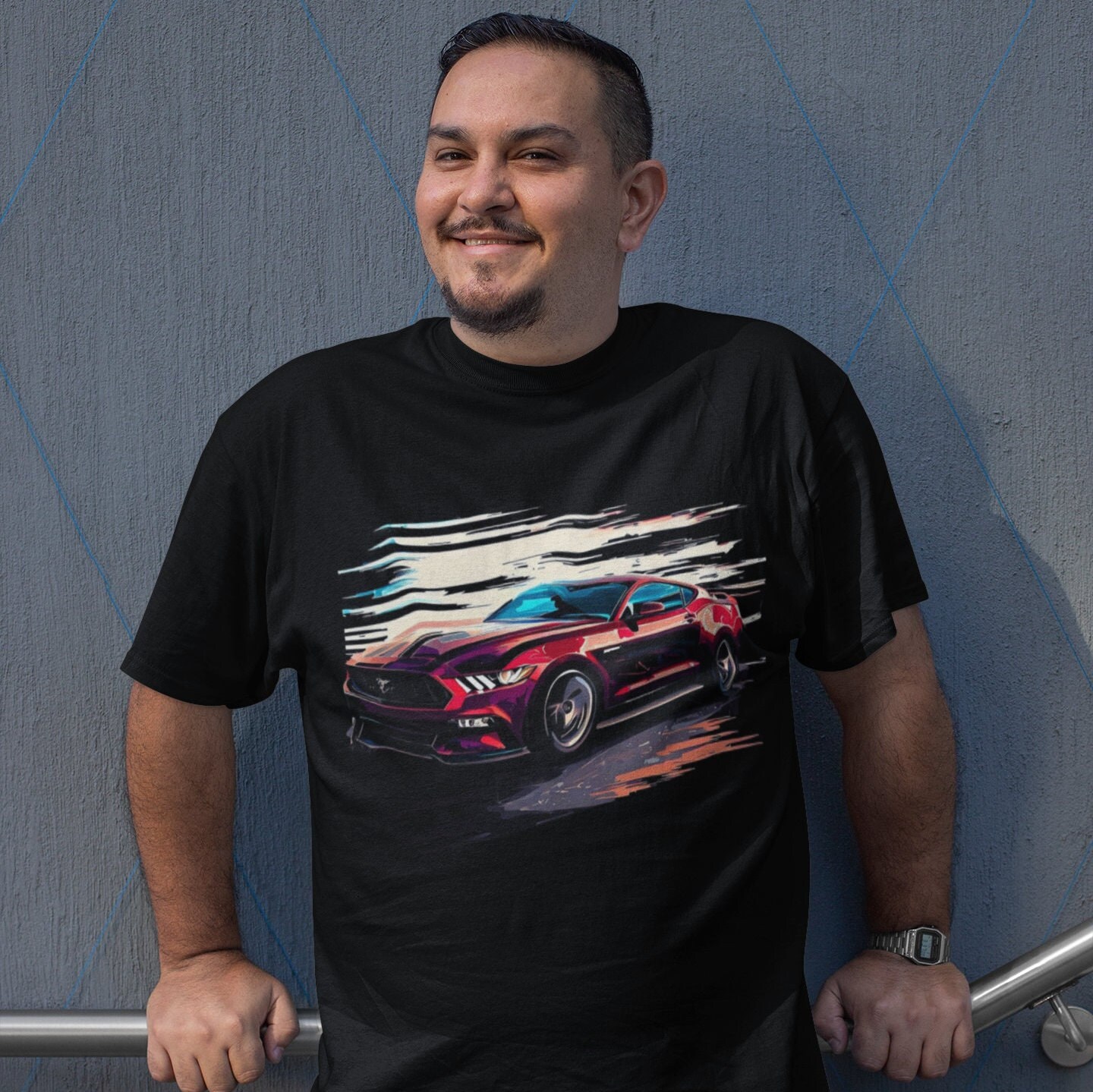 Car Shirt Car Gift for Him Muscle Car Lover Gift for Boyfriend Horse ...