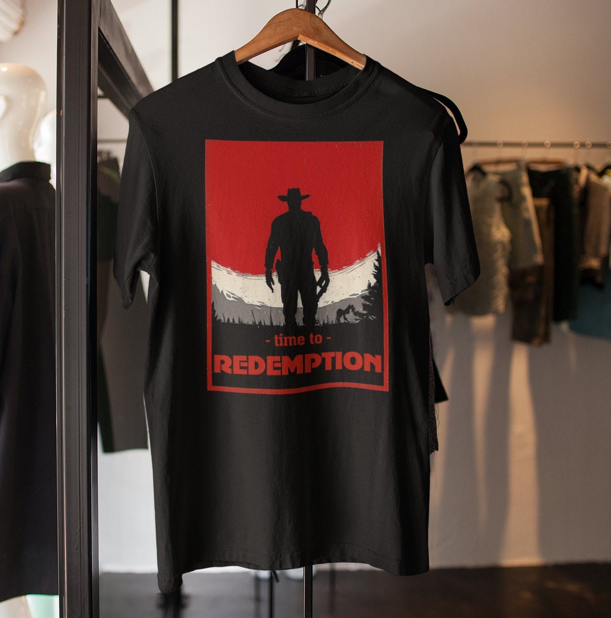 Red Dead Redemption Shirt RDR2 Arthur Morgan Vintage T Shirt - Etsy