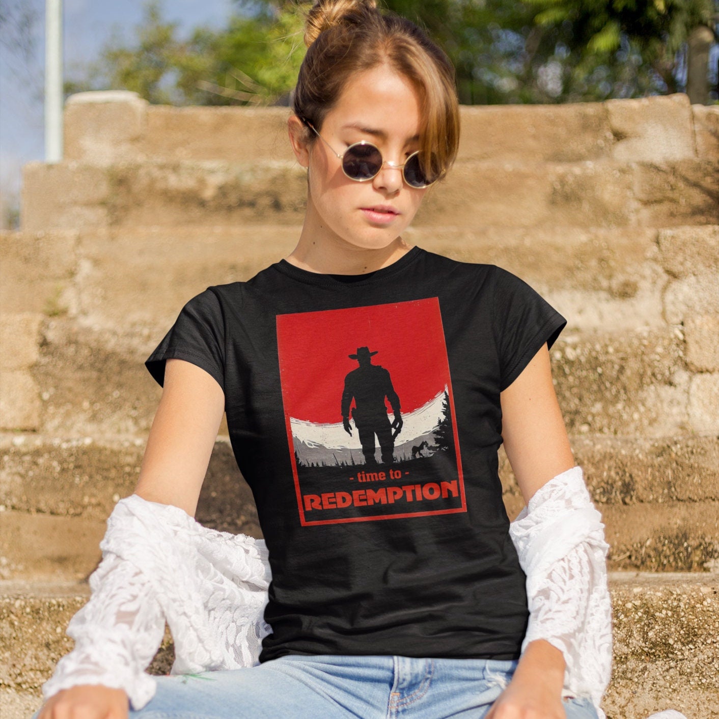 Red Dead Redemption Shirt RDR2 Arthur Morgan Vintage T Shirt - Etsy