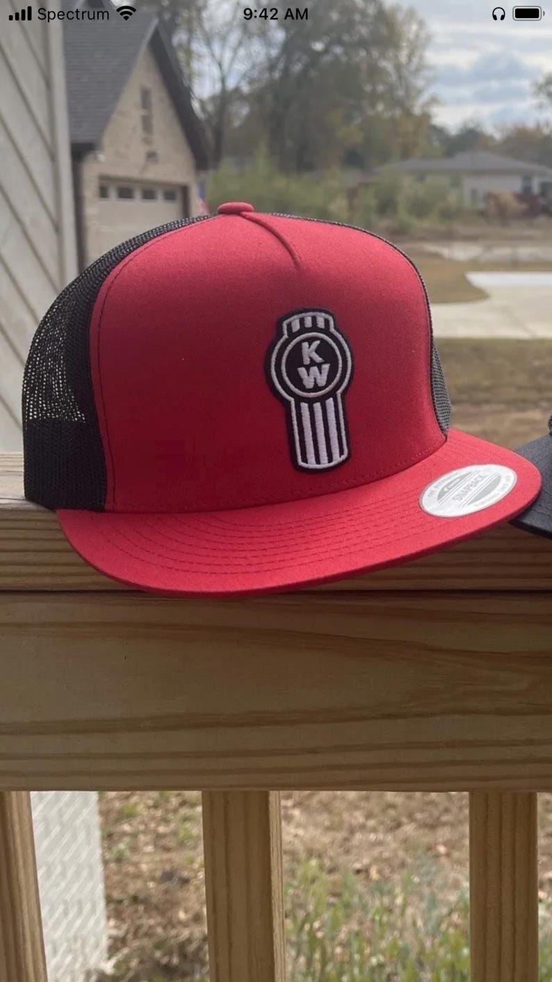 New Kenworth Trucker Cap Dad T Trucker Style Hat Kenworth Kw Vintage