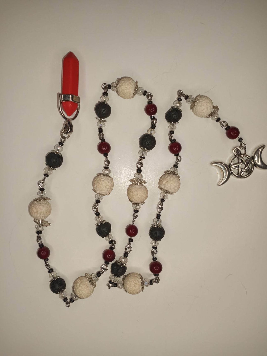 Handmade Pendulum; Witch Ladder; Handmade Jewelry; Crystal Pendulum ...