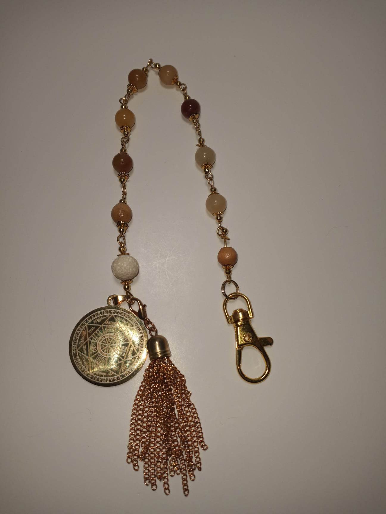 Archangel Keychain; Archangel Jophiel Keychain; Aromatherapy; Archangel ...