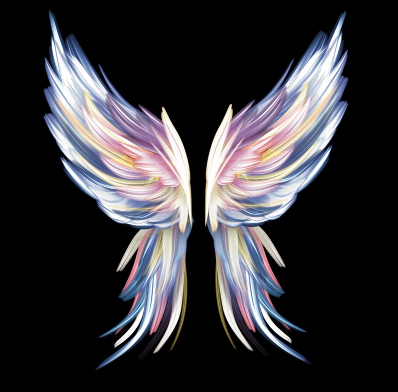 Angel Wings Digital - Etsy