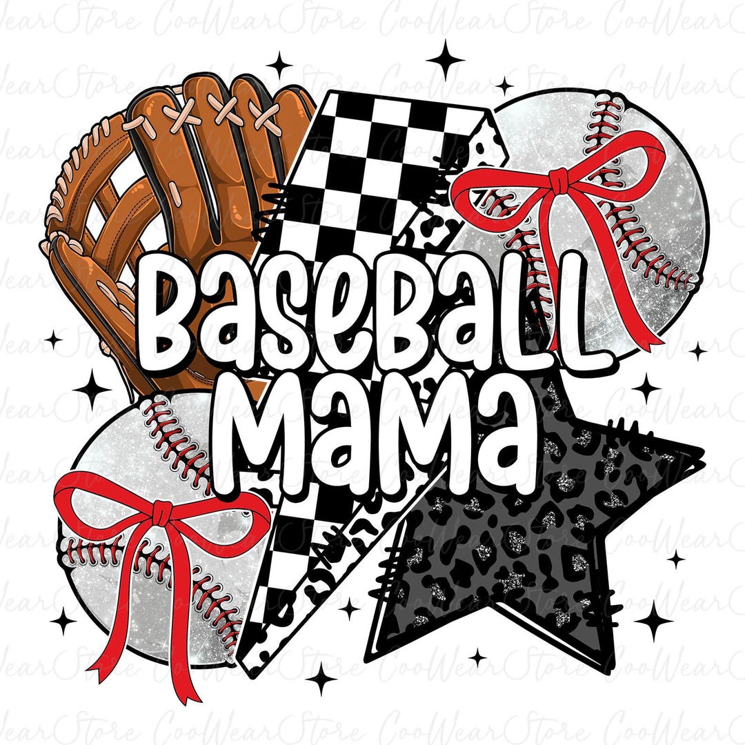 Baseball Mama Png, Happy Mother's Day Png, Baseball Mama Png, Mother's ...