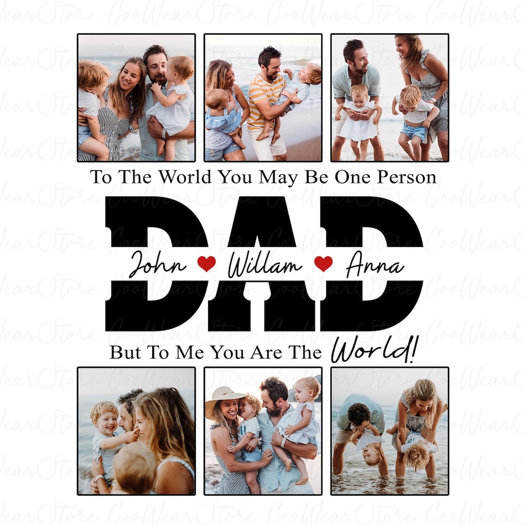 Custom Daddy Picture Png, Editable Dad Photo Png, Dad Life Png, New ...