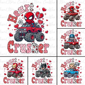 Bundle Superhero Valentine Png, Love Superhero Clipart, Romantic Hero ...