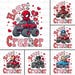 Bundle Superhero Valentine Png, Love Superhero Clipart, Romantic Hero ...