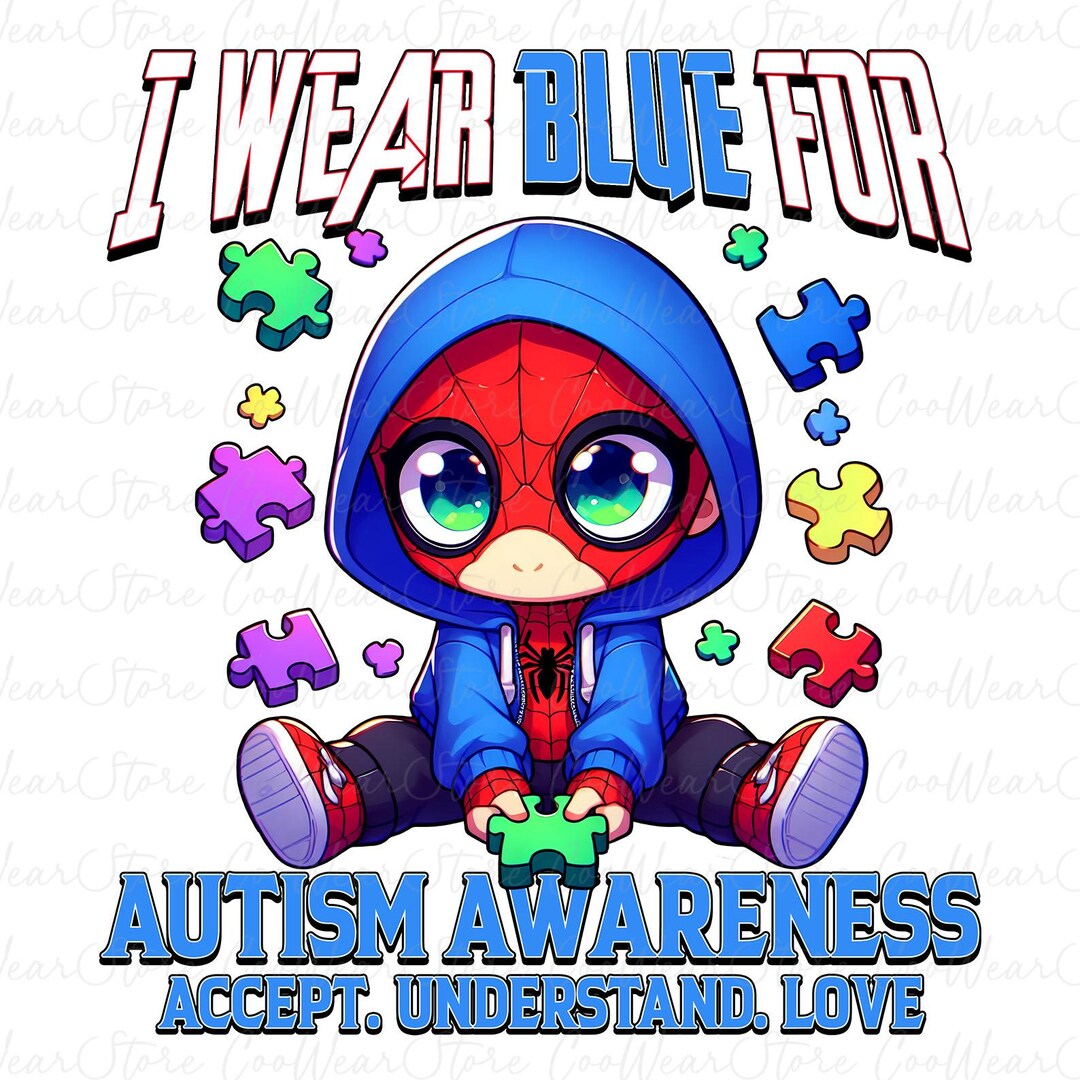 Autism Awareness Png, I Wear Blue for Autism, Png, Autism Mama Png ...