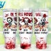 Cartoon Character 16oz Glass Can Wrap, Cartoon 16 Oz Glass Can Png ...