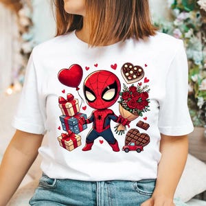 Bundle Superhero Valentine Png, Love Superhero Clipart, Romantic Hero ...