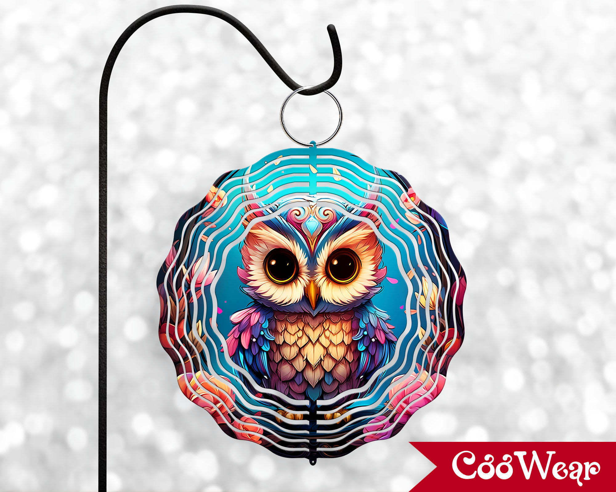 3D Cute Owl Wind Spinner Png Owl Wind Spinner Png Owl - Etsy