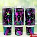 Cartoon Character 16oz Glass Can Wrap, Cartoon 16 Oz Glass Can Png ...