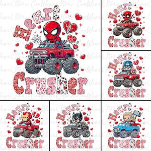 Bundle Superhero Valentine Png, Love Superhero Clipart, Romantic Hero ...