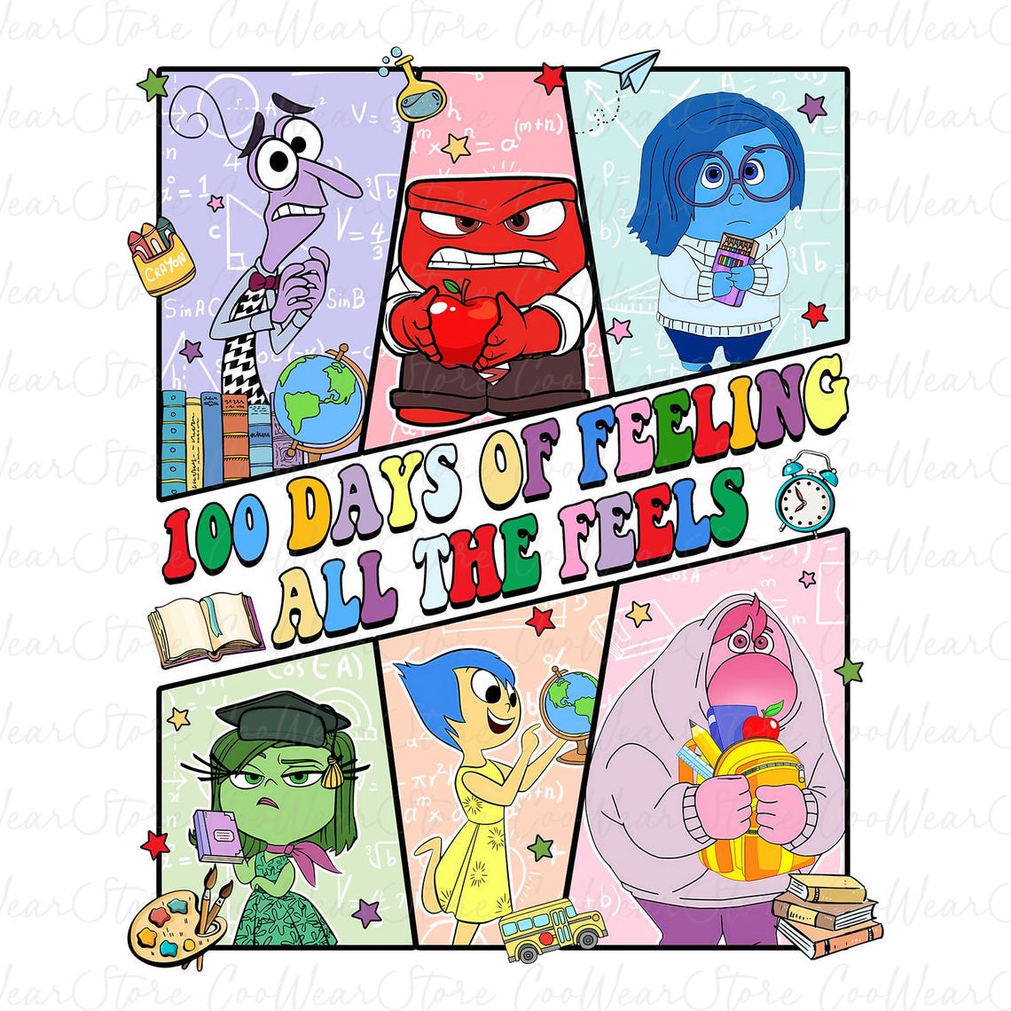 100 Days of School Cartoon Png, Cartoon Movie 100 Days Png, Cartoon 100 ...